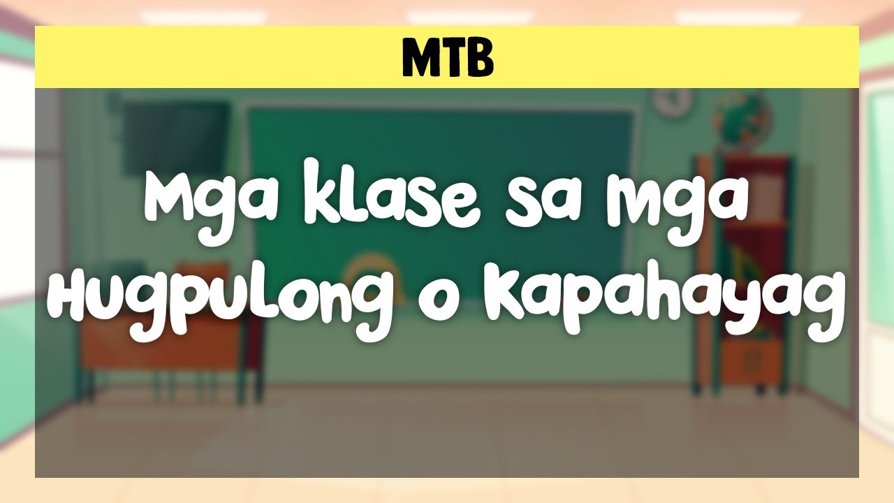 Mga klase sa mga Hugpulong o Kapahayag - YouTube