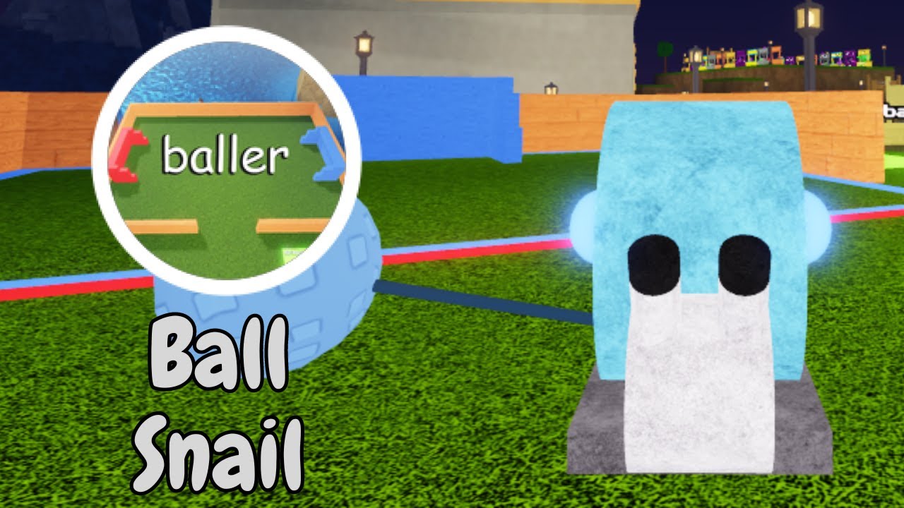 HOW TO GET "Snail baller" BADGE + BALL SNAIL MORPH In Be A Snail! - YouTube