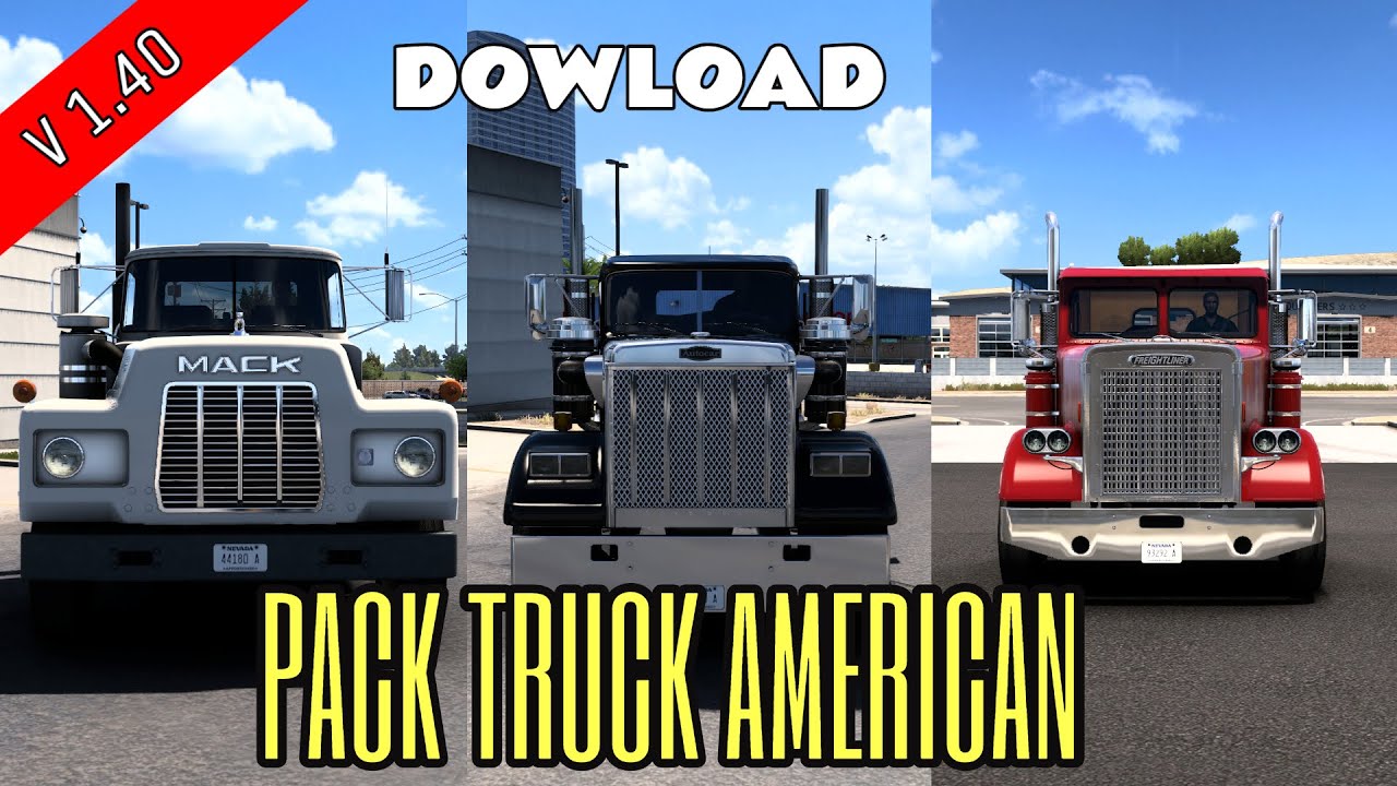 DOWLOAD PACK TRUCK AMERICANOS| V1.40 - YouTube