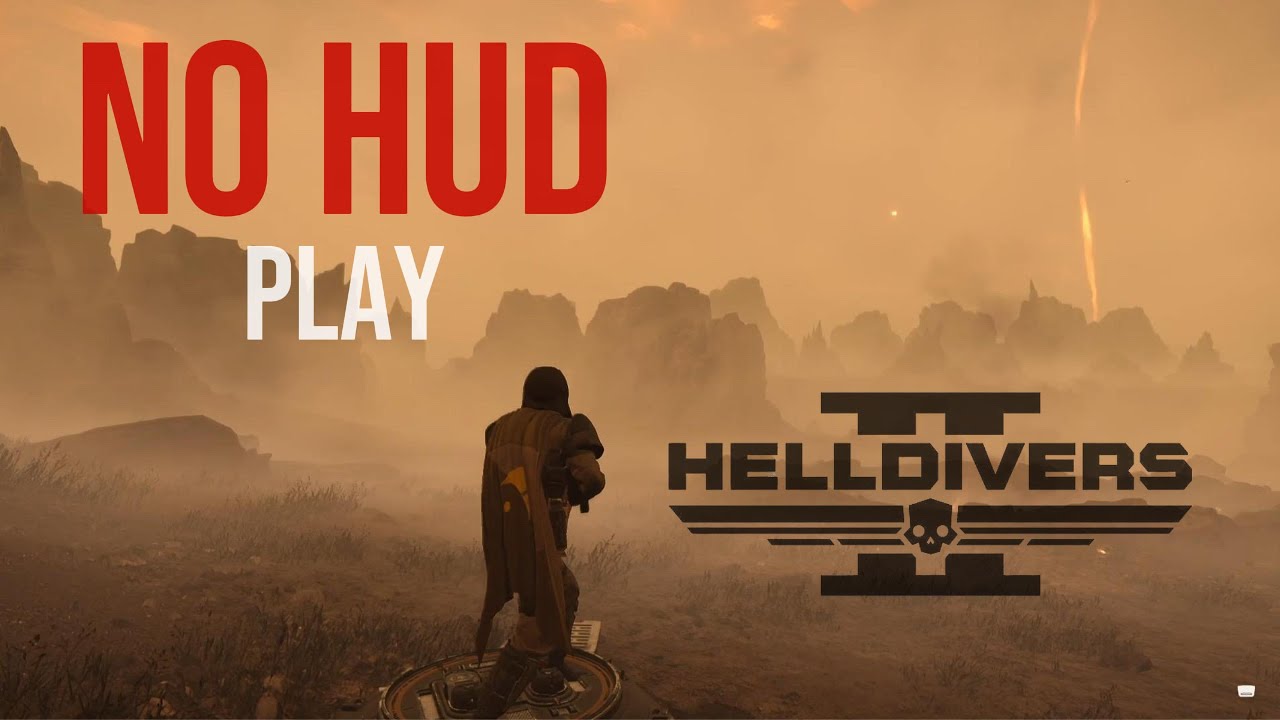 Helldivers 2 - No HUD gameplay - YouTube