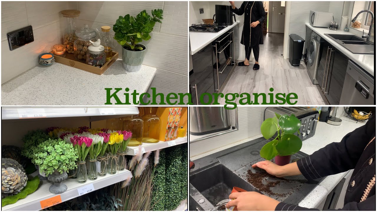 How I organize my kitchen countertops | ideas for kitchen organization ...