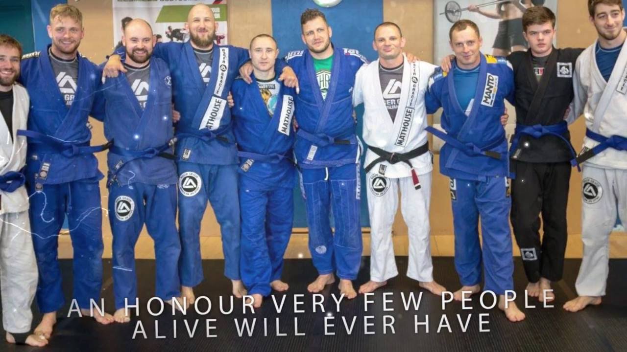 Mathouse BJJ first annual grading with Renzo and Roger Gracie - YouTube