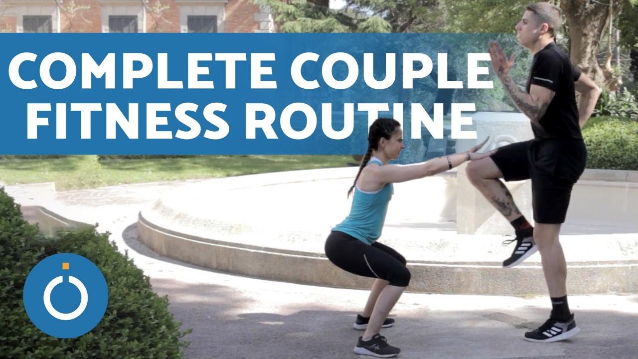 COUPLE FITNESS - Complete Exercise Routine - YouTube