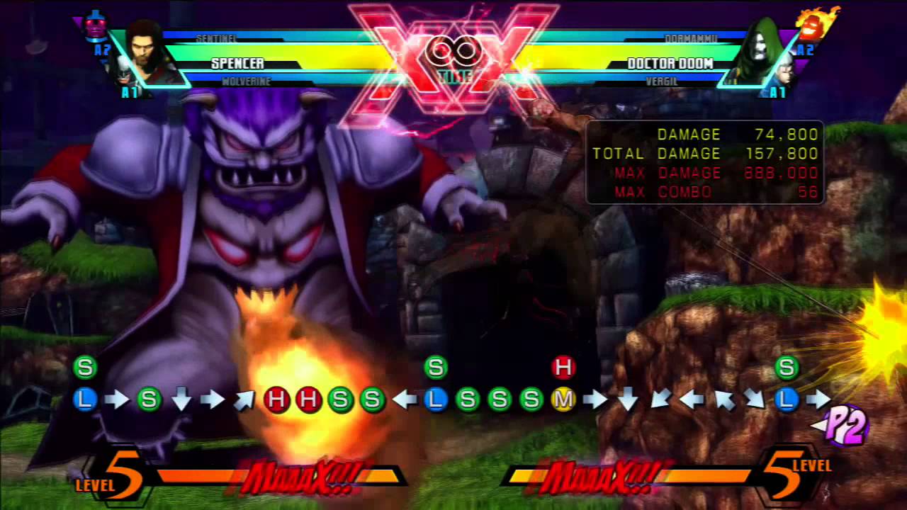 UMVC3 Wolverine tag combo - YouTube