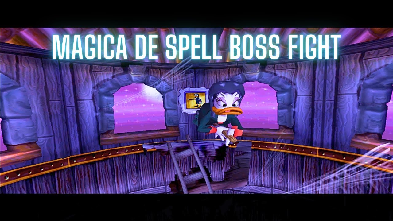 Donald Duck: Goin' Quackers (Magica De Spell) Boss Fight No Commentary ...