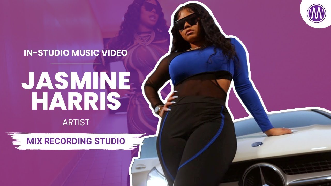Jasmine Harris | In-Studio Music Video - MIX Recording Studio - YouTube