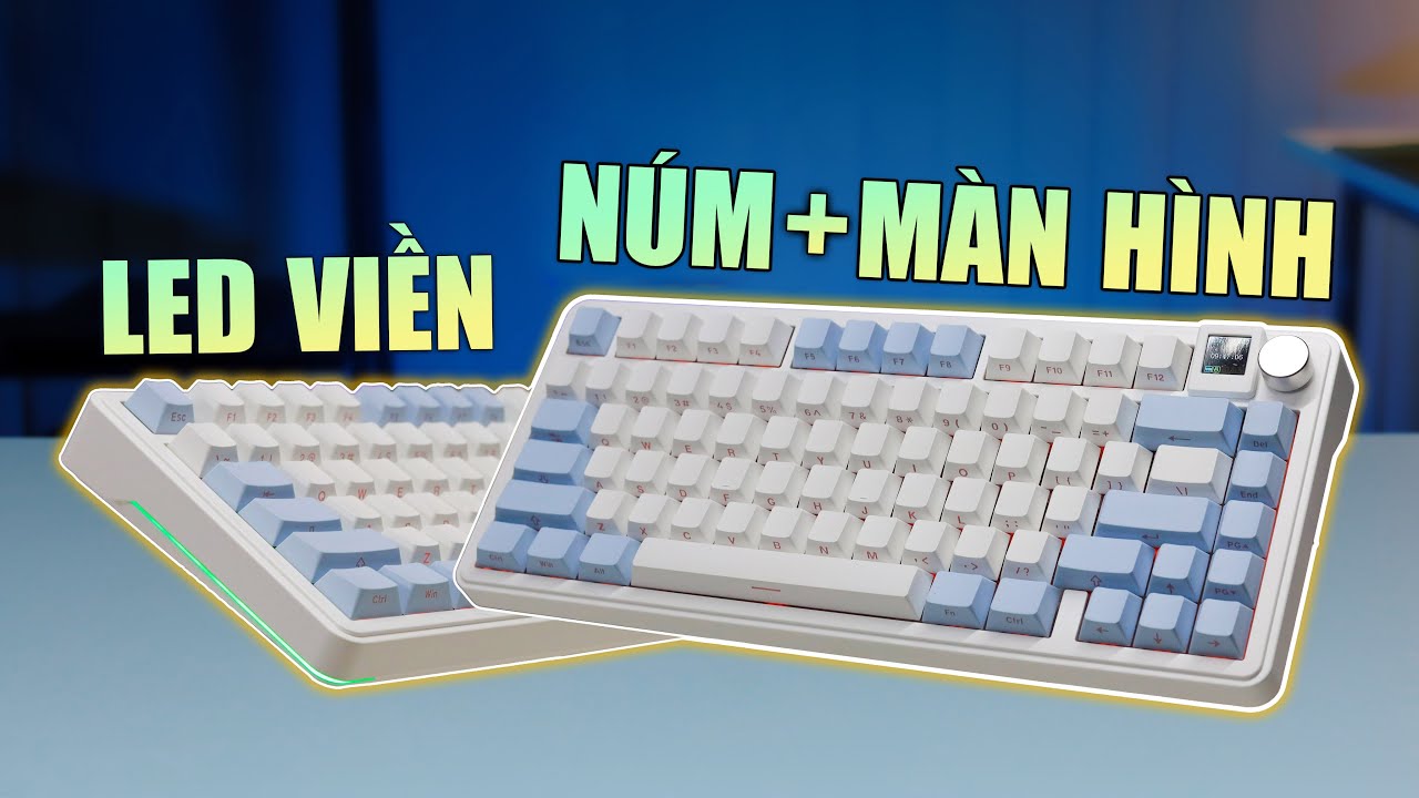 Xinmeng M75 Pro: Phím Cơ 75% có Núm + Màn Hình Dưới 1 TRIỆU? // MKShop ...