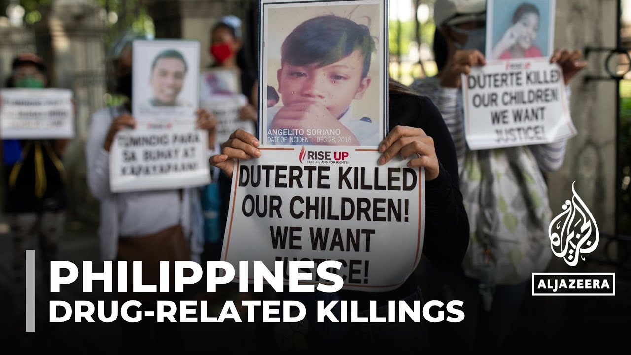 Philippines drug war: Govt urged to tackle drug-related killings - YouTube