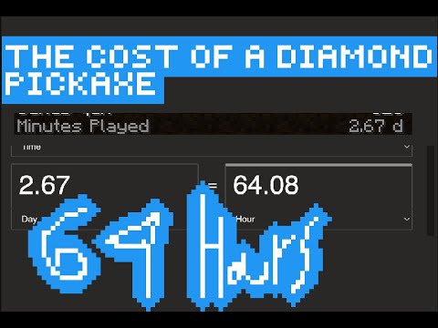 Better than wolves but I pay the cost of a diamond pickaxe - YouTube
