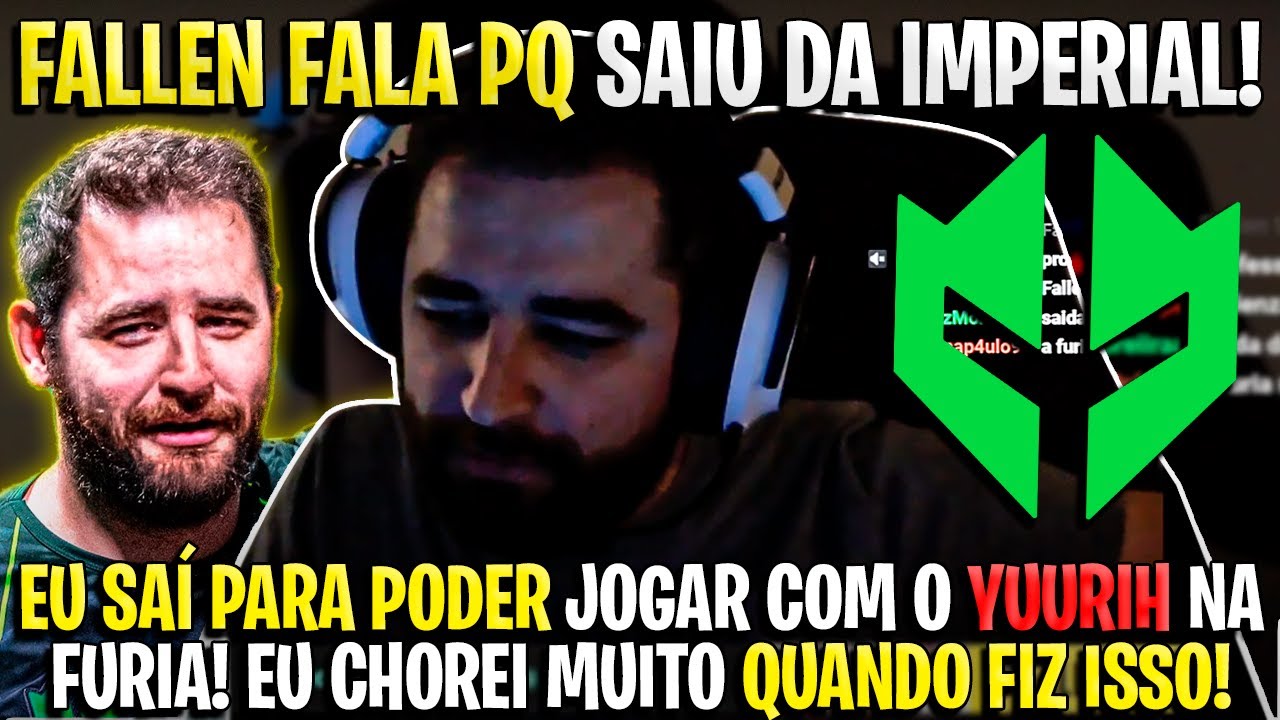 FALLEN CONTA QUAL FOI A DECISÃO MAIS DIFÍCIL DA SUA CARREIRA!🔥🔥🔥 - YouTube