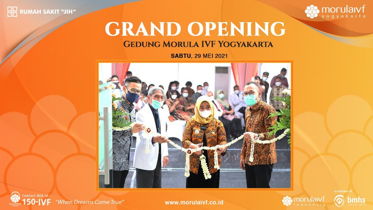 Grand Opening Morula IVF Yogyakarta - YouTube