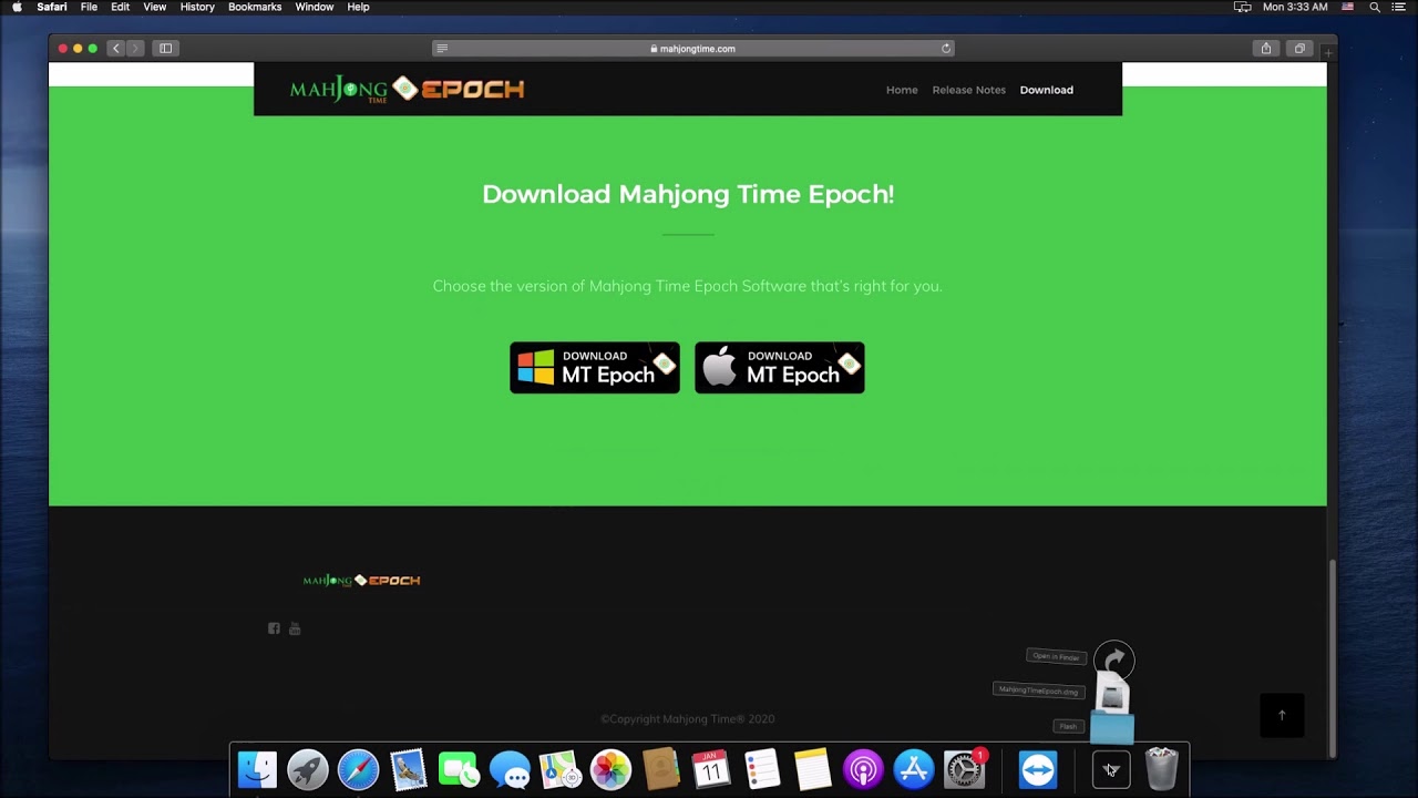 Installing and launching the Epoch application on a Mac - YouTube