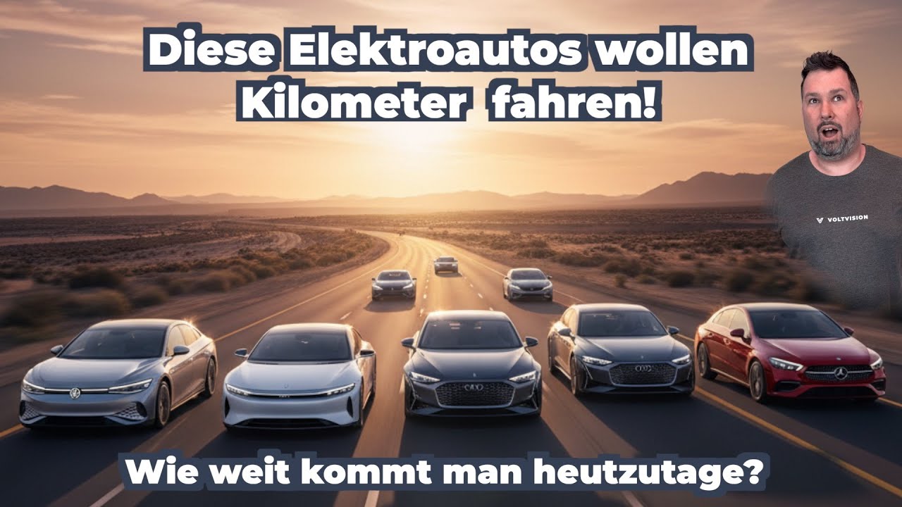 Elektroautos 2025: Die 10 Modelle mit der besten Reichweite ⚡️ - YouTube