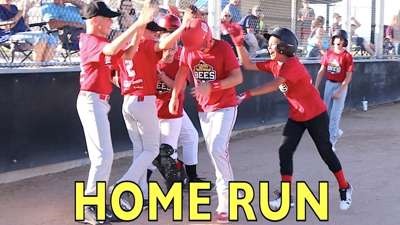 ⚾️FIRST HOME RUN OF THE SEASON at Baseball Game! - YouTube