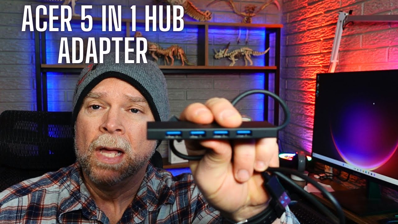 Acer USB Hub 4 Ports | Multiple USB 3.0 Hub - YouTube