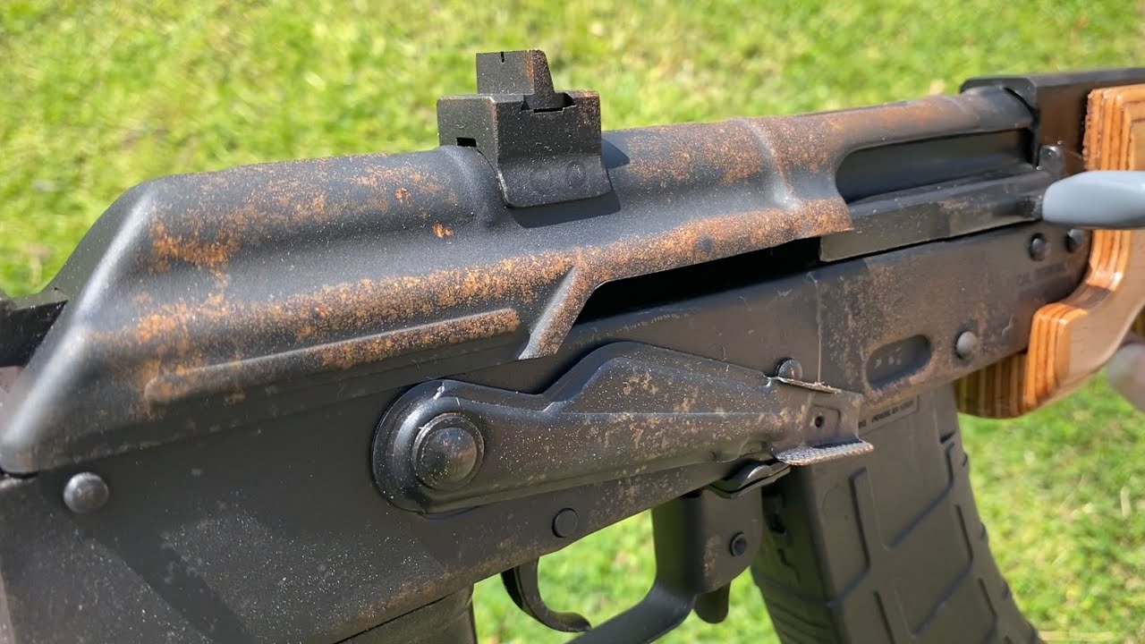 Ak Restoration - Micro Draco (Rust) - YouTube