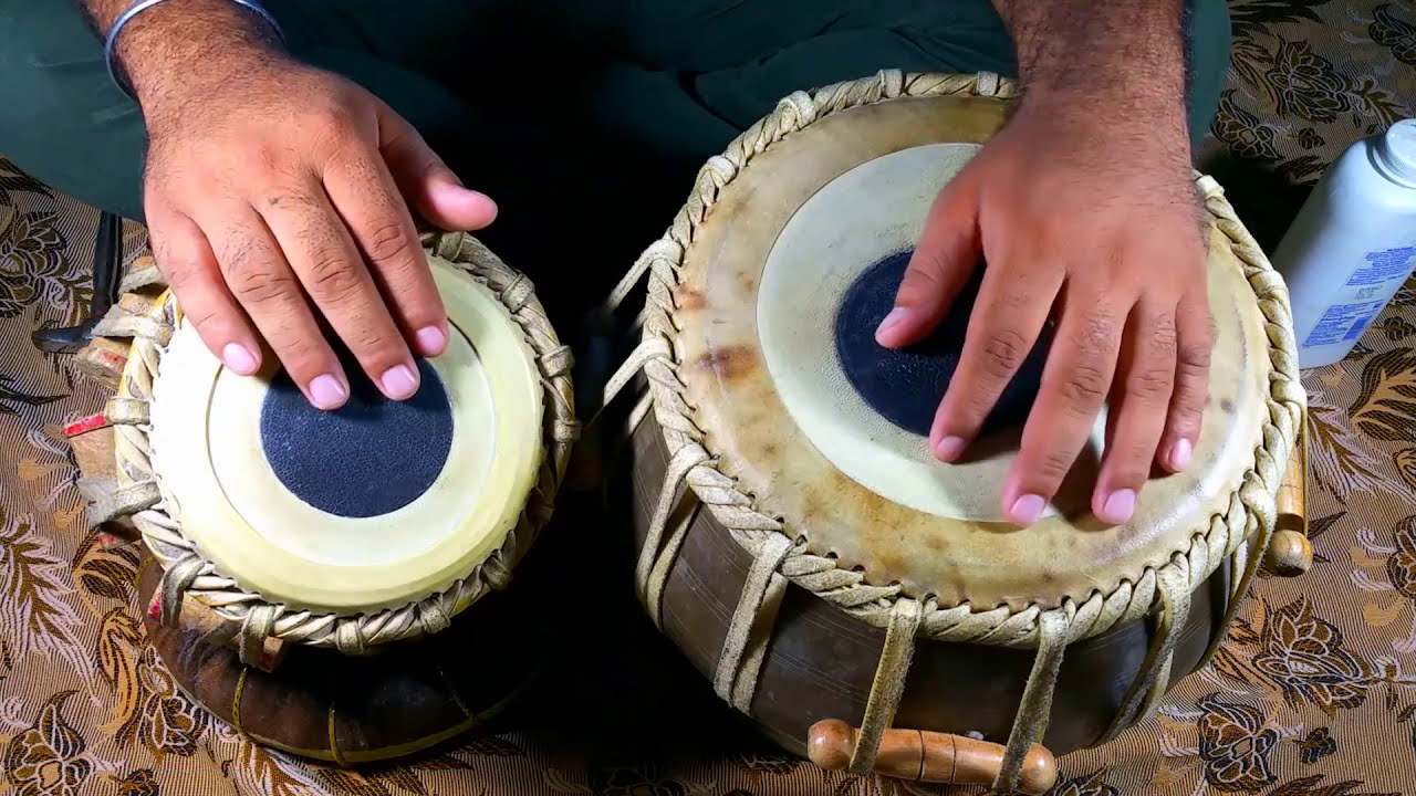 Teen Taal Basic Theka (16 beats) - तीन ताल का ठेका (16 मात्राएँ ) - YouTube