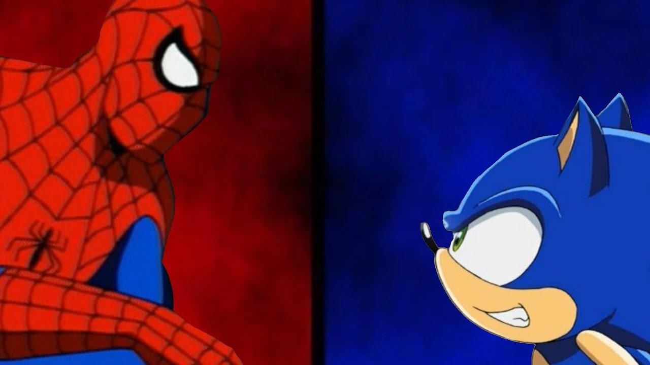🔴Spider-Man🔴 VS 🔵Sonic🔵 | ¡Batalla Completa! - YouTube