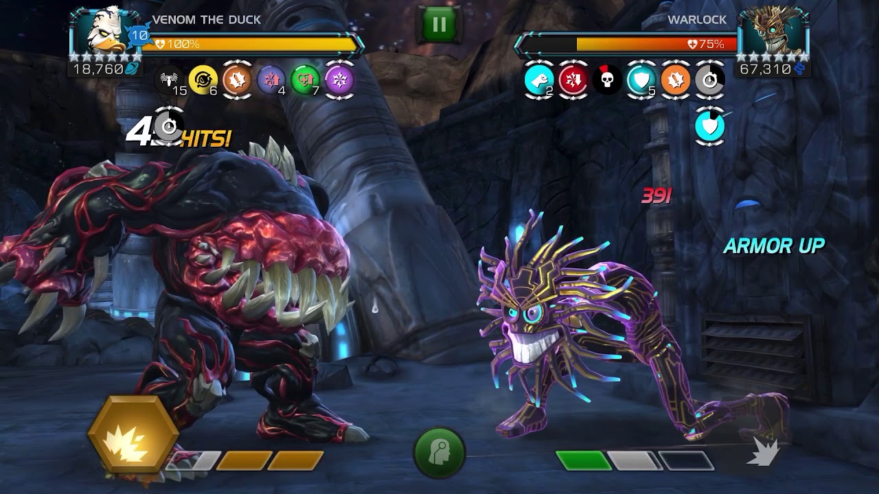 Venom the Duck V.S. John Mulaney’s Warlock - Champion Challenge ...