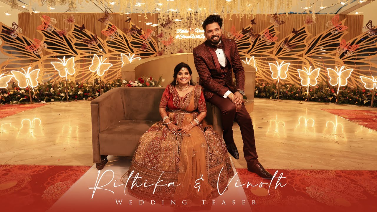 Rithika & Vinoth wedding teaser | VJ Photography - YouTube