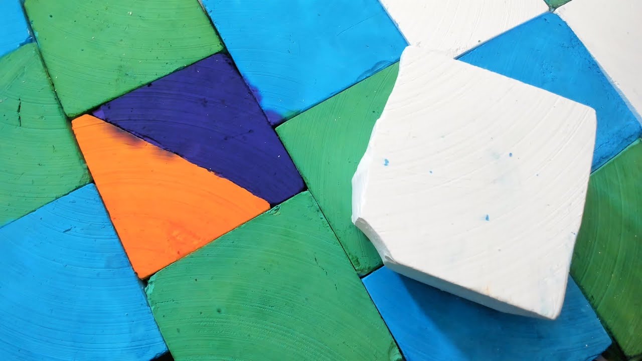 Horizontal Dip: Dyed Gym Chalk Crunch ASMR - Sleep Aid - YouTube