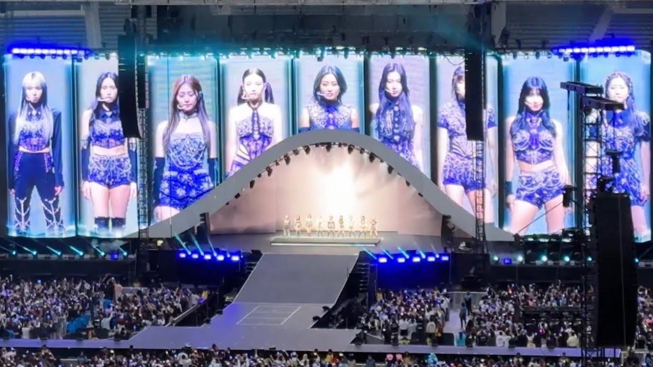 TWICE Intro + Set Me Free + I Can't Stop Me - LA - Ready To Be Tour ...