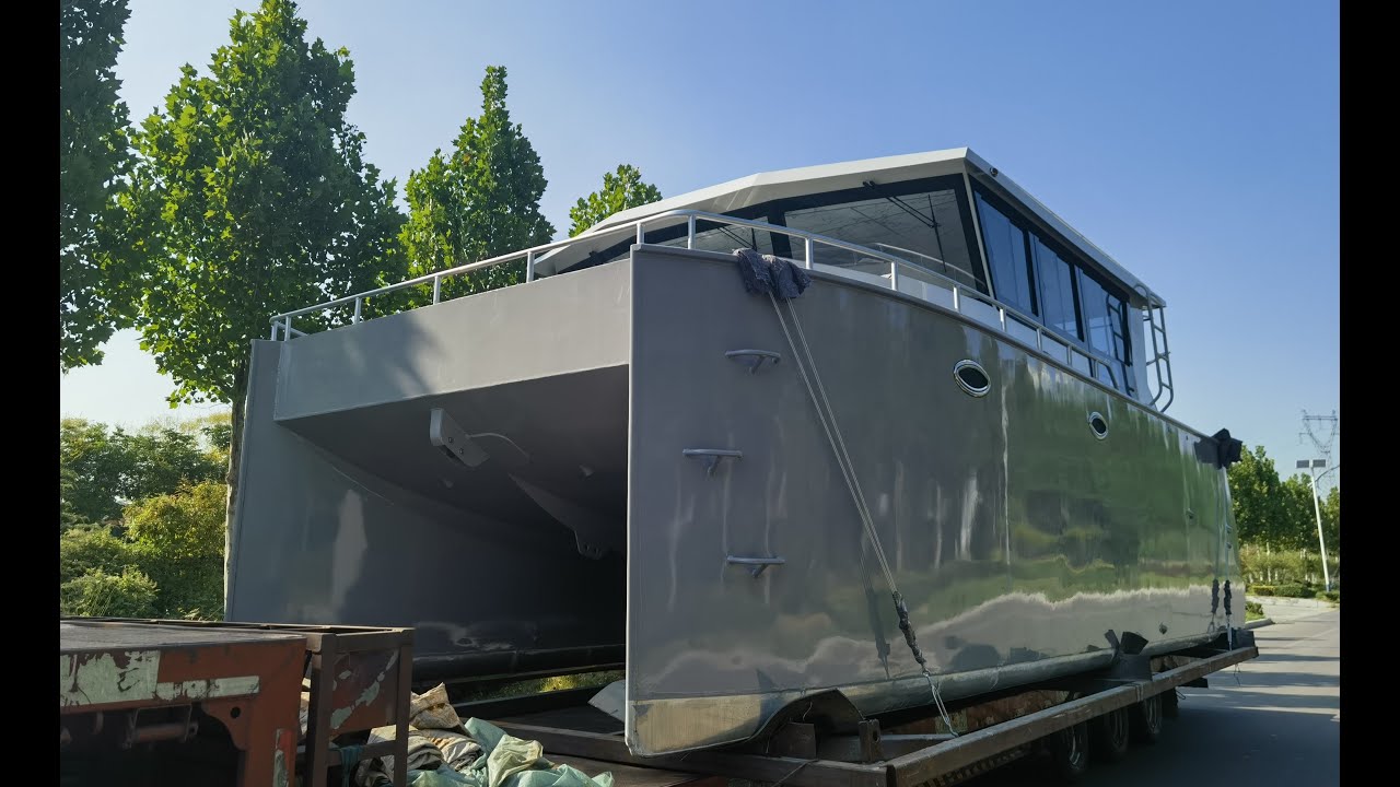 10m catamaran boat axe bow design luxury yacht design professional ...