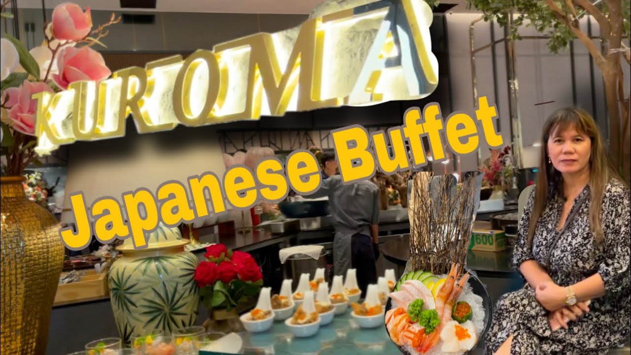 KUROMA Japanese Buffet & Dining | Pinay Wife in Malaysia | - YouTube