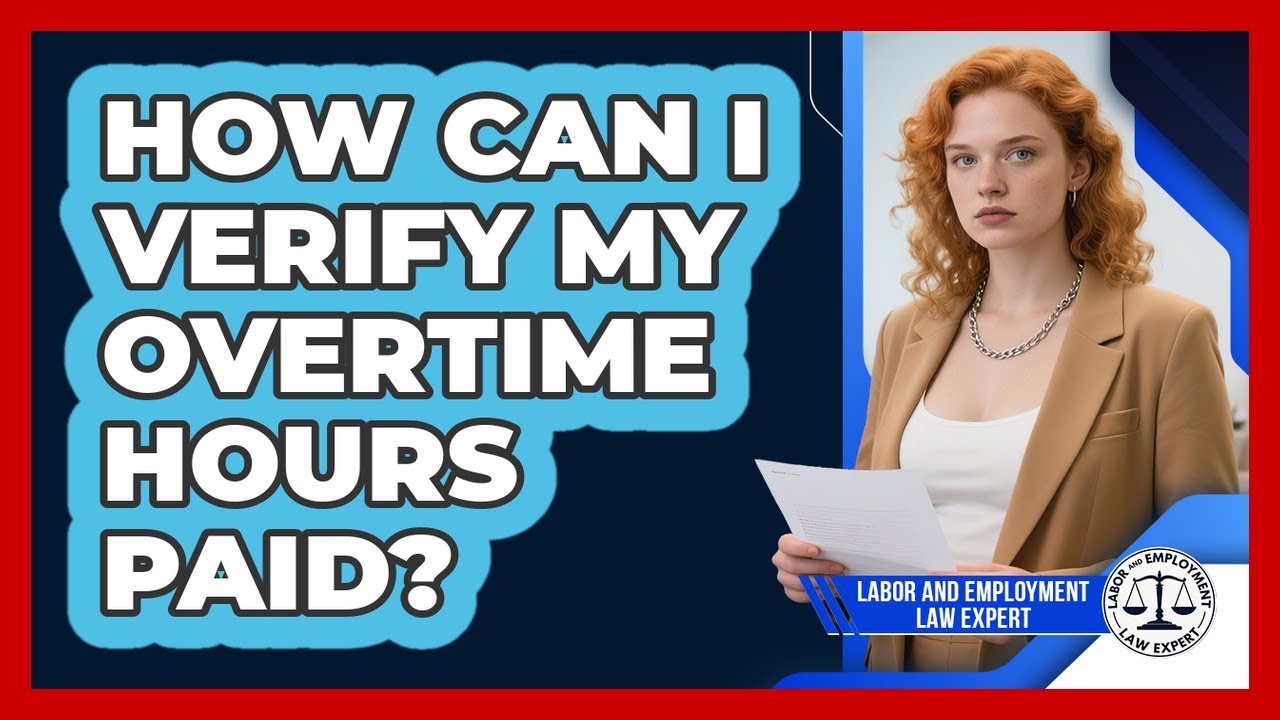 How Can I Verify My Overtime Hours Paid? - YouTube