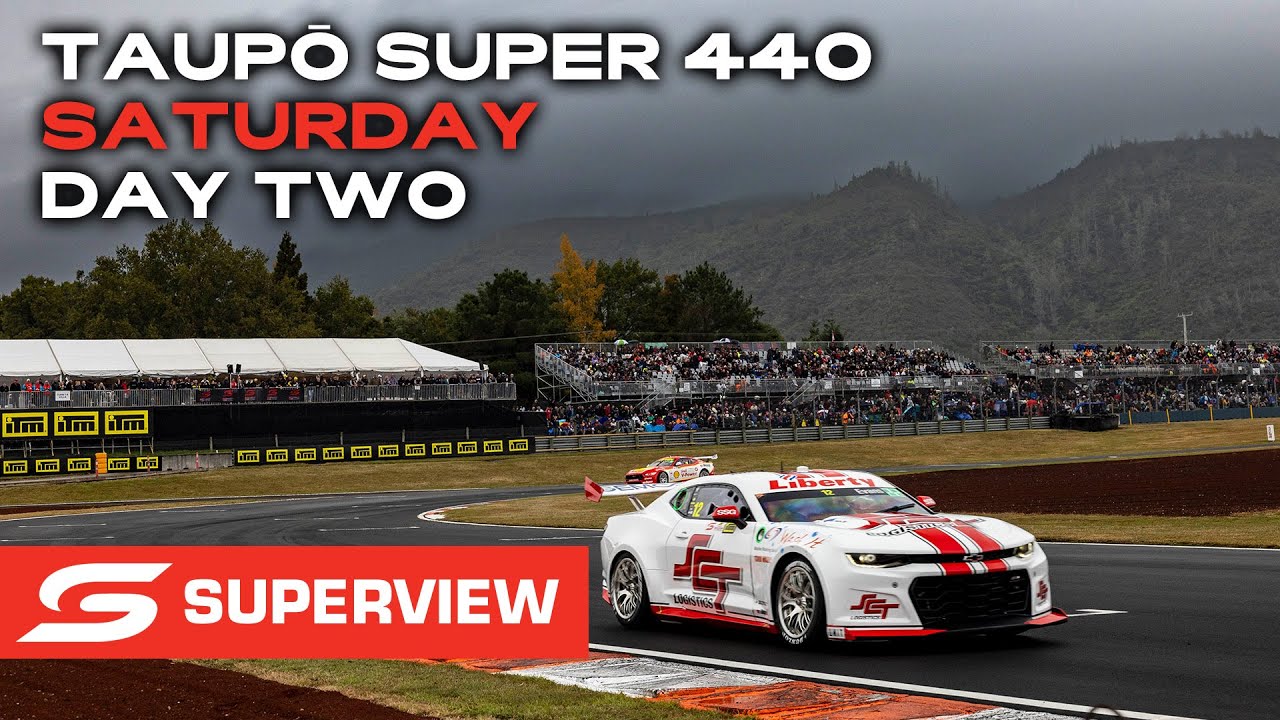 Saturday Day Two: SuperView - Taupō Super 440 | Supercars 2025 - YouTube