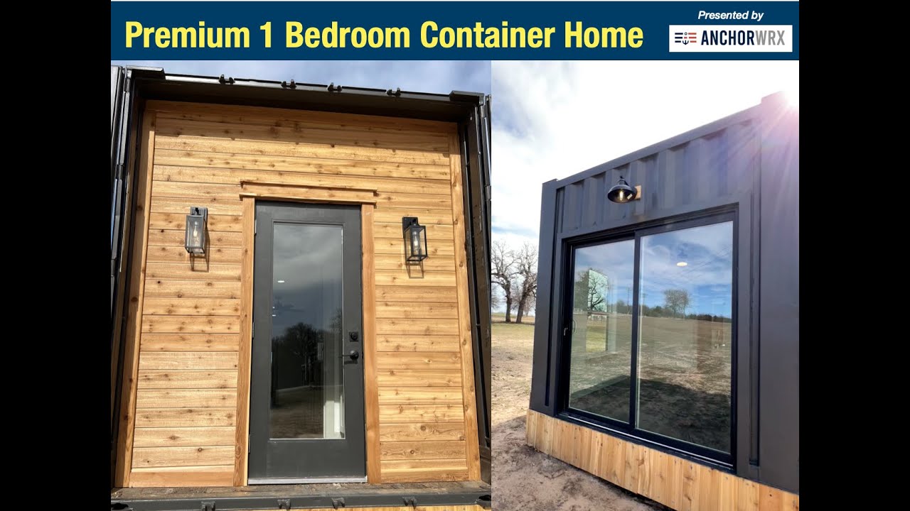 Premium 1 Bedroom Shipping Container Home - YouTube