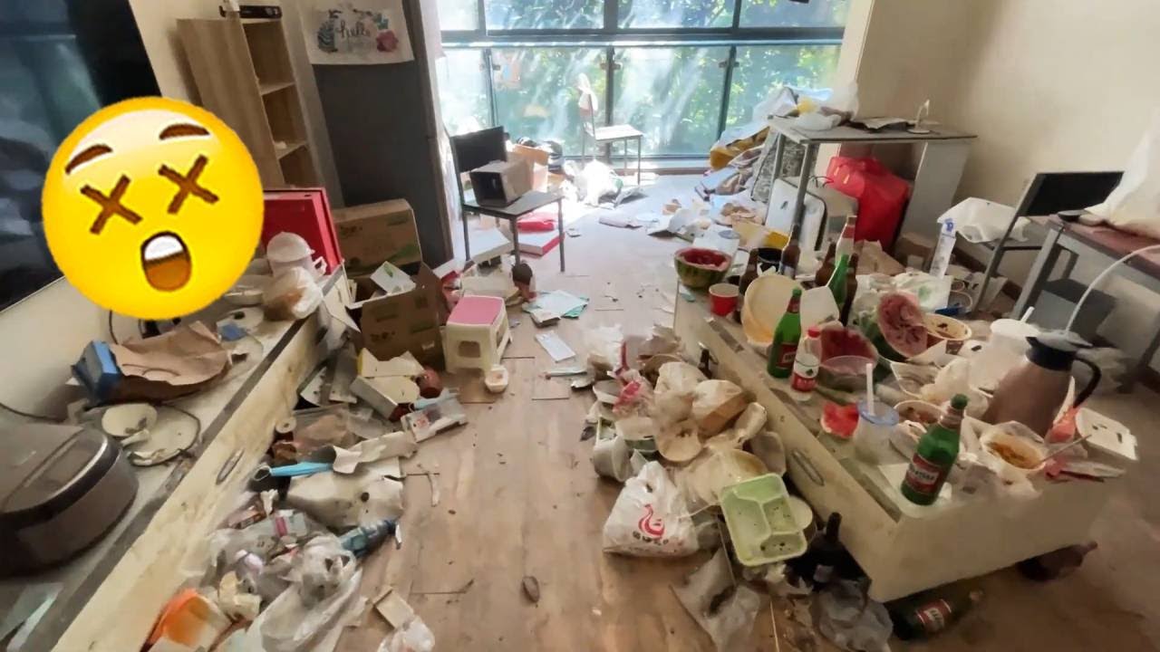 😱How Dirty Can It Be For Three Divorced Men To Share A House? - YouTube
