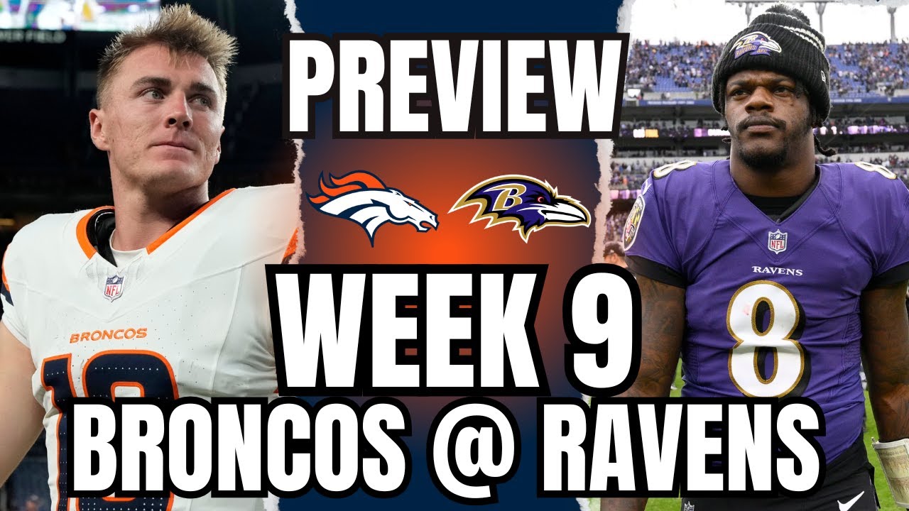 Denver Broncos vs Baltimore Ravens Week 9 GAME PREVIEW | Can Broncos ...