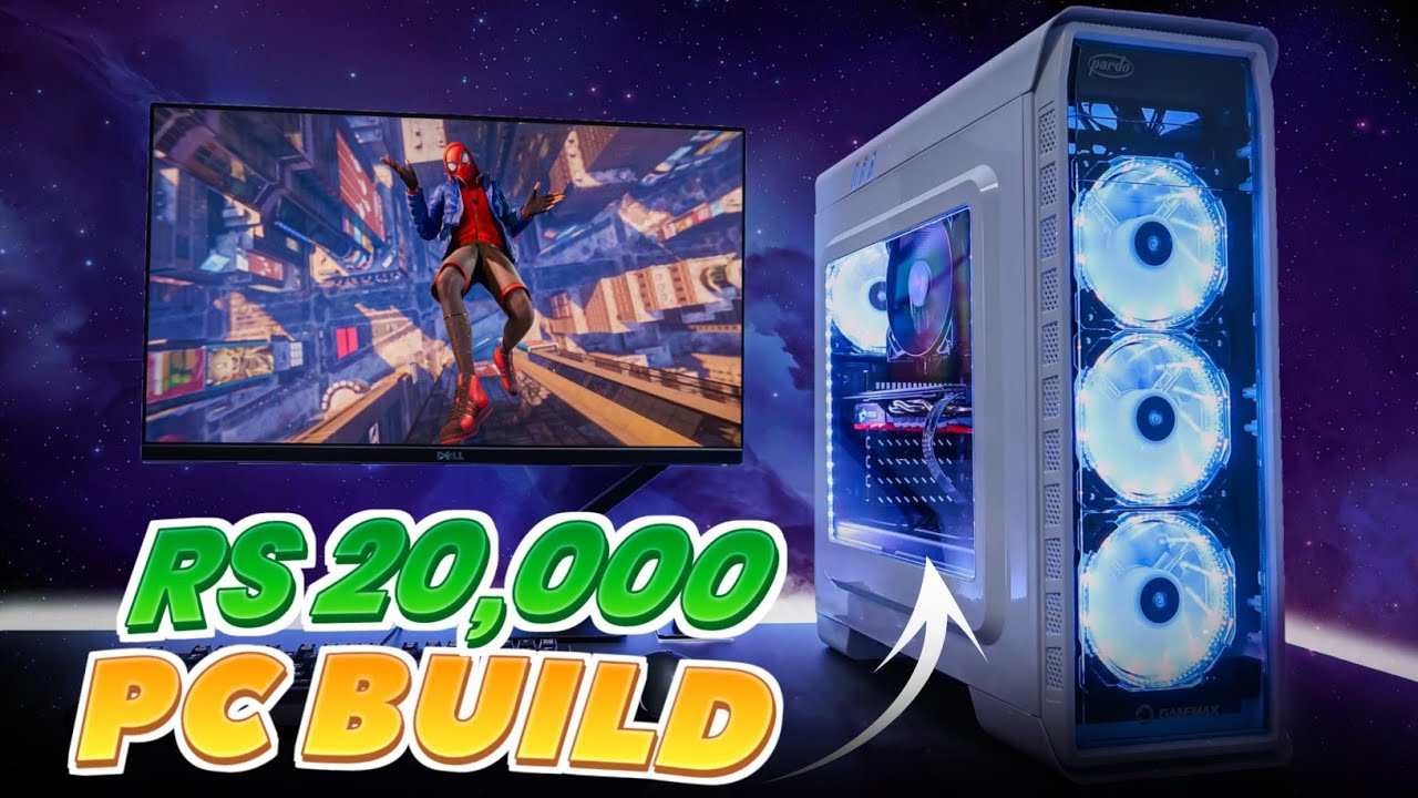 Rs 20,000 Full PC BUILD With Moniter ! - YouTube