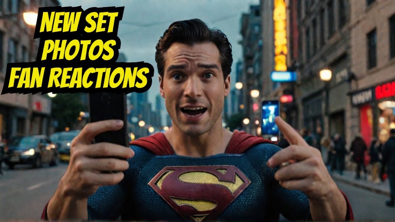 Super LOLs: Fan Reaction to Fresh SUPERMAN Set Photos & Suit Tweaks ...