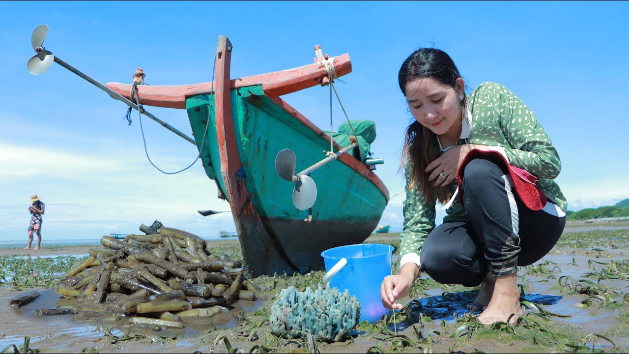 Found Razor Clam At Ocean Shore For Such A Yummy Recipe - YouTube
