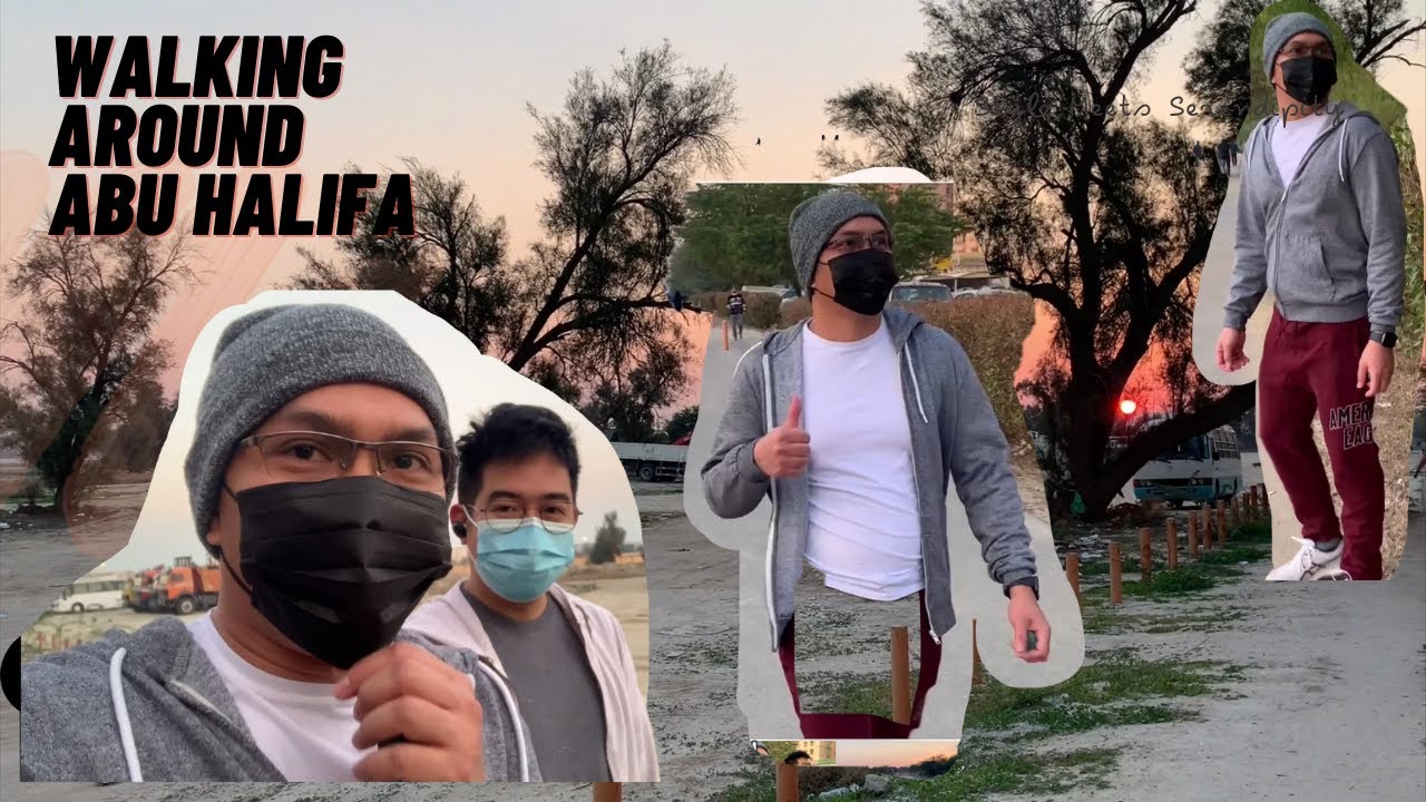 Filipinos Walking Around Abu Halifa (Kuwait 🇰🇼) - YouTube