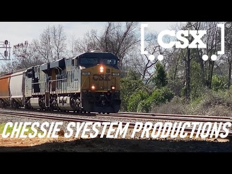 [CSXT]769 ES44AH & 837 ES44AH Leads A Fairly Long Q400-08 As He Passes Through Fay NC W/TPIX ...
