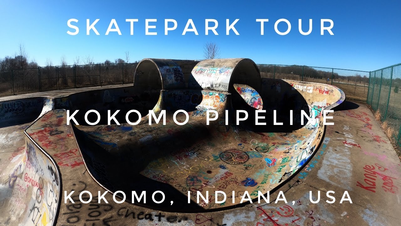 Kokomo Pipeline - Kokomo, Indiana | Skatepark Tour - YouTube