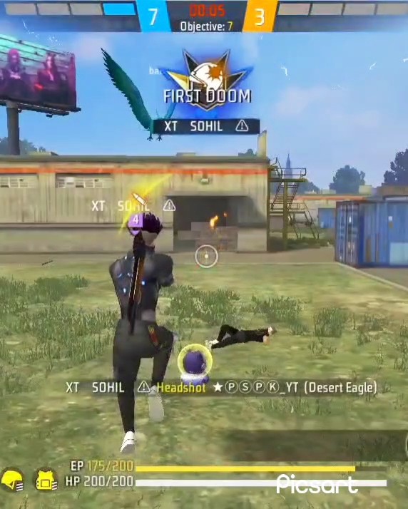 free fire gojo x gameplay 💫 #freefire #viralreels #shorts - YouTube