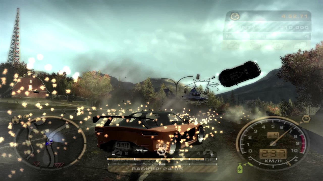 NFS Most Wanted: Friendly Police Helicopter [1440p60] - YouTube