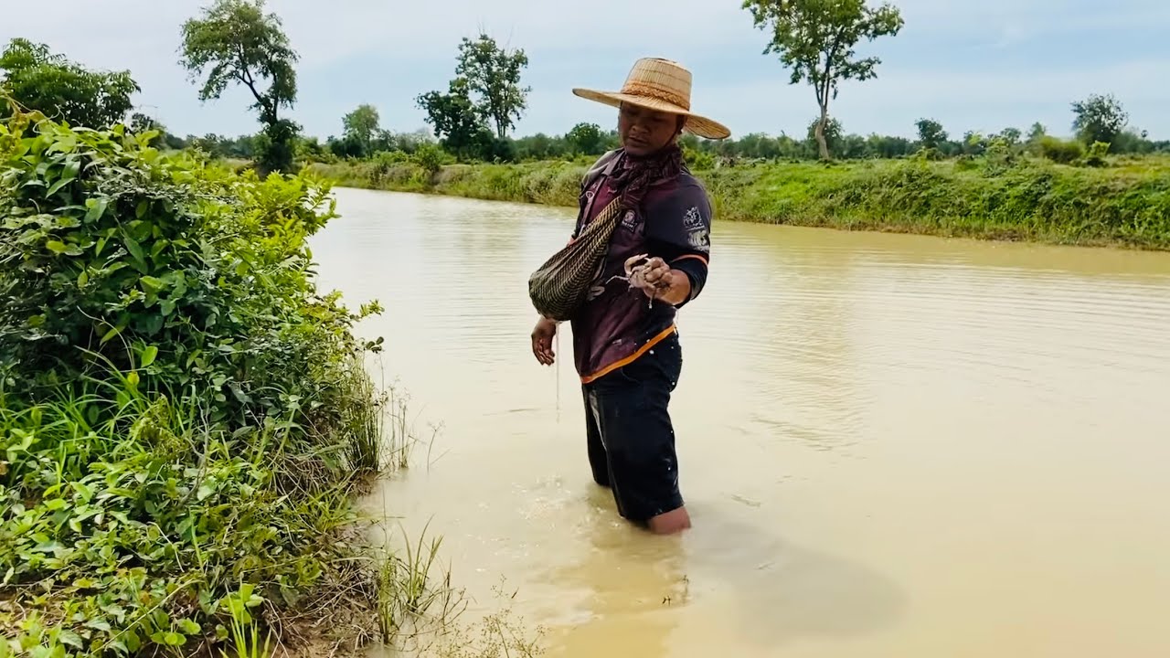 Snails with tuk prahok dipping sauce - YouTube