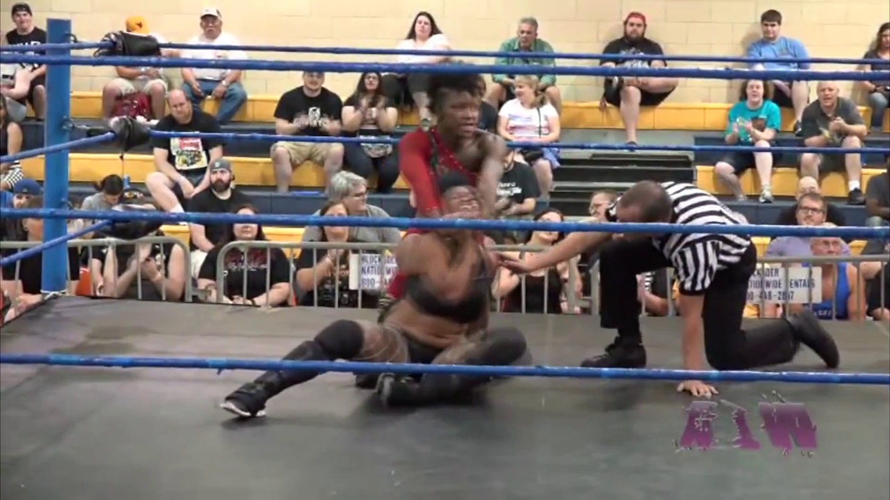 Vanity VS. MJ Jenkins - Absolute Intense Wrestling - YouTube