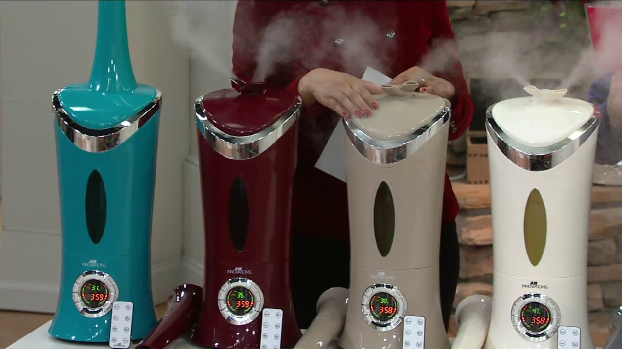 Air Innovations Clean Mist Humidifier w/ Extension Nozzle on QVC - YouTube