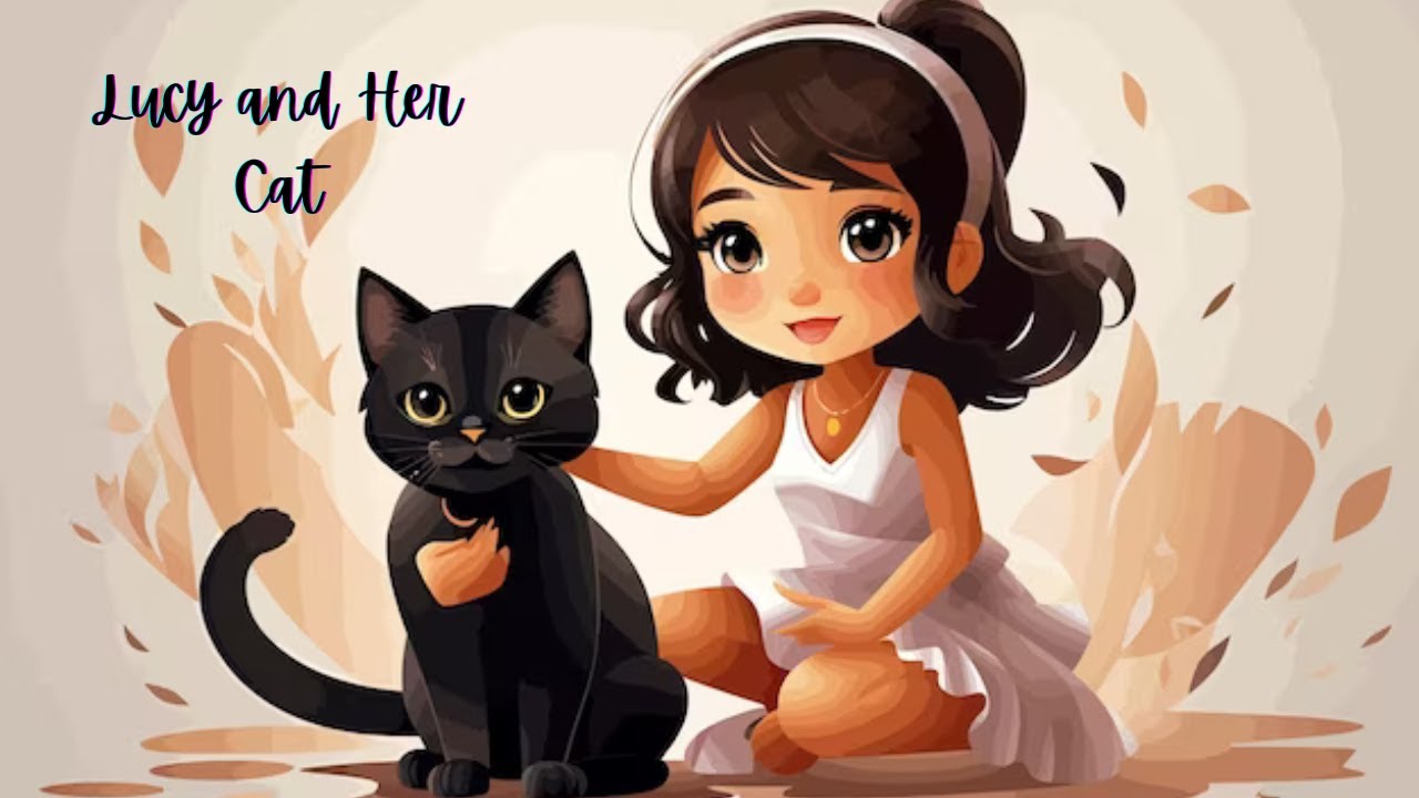 The Mischievous Adventures of Lucy and Her Cat, Whiskers Animated Story ...