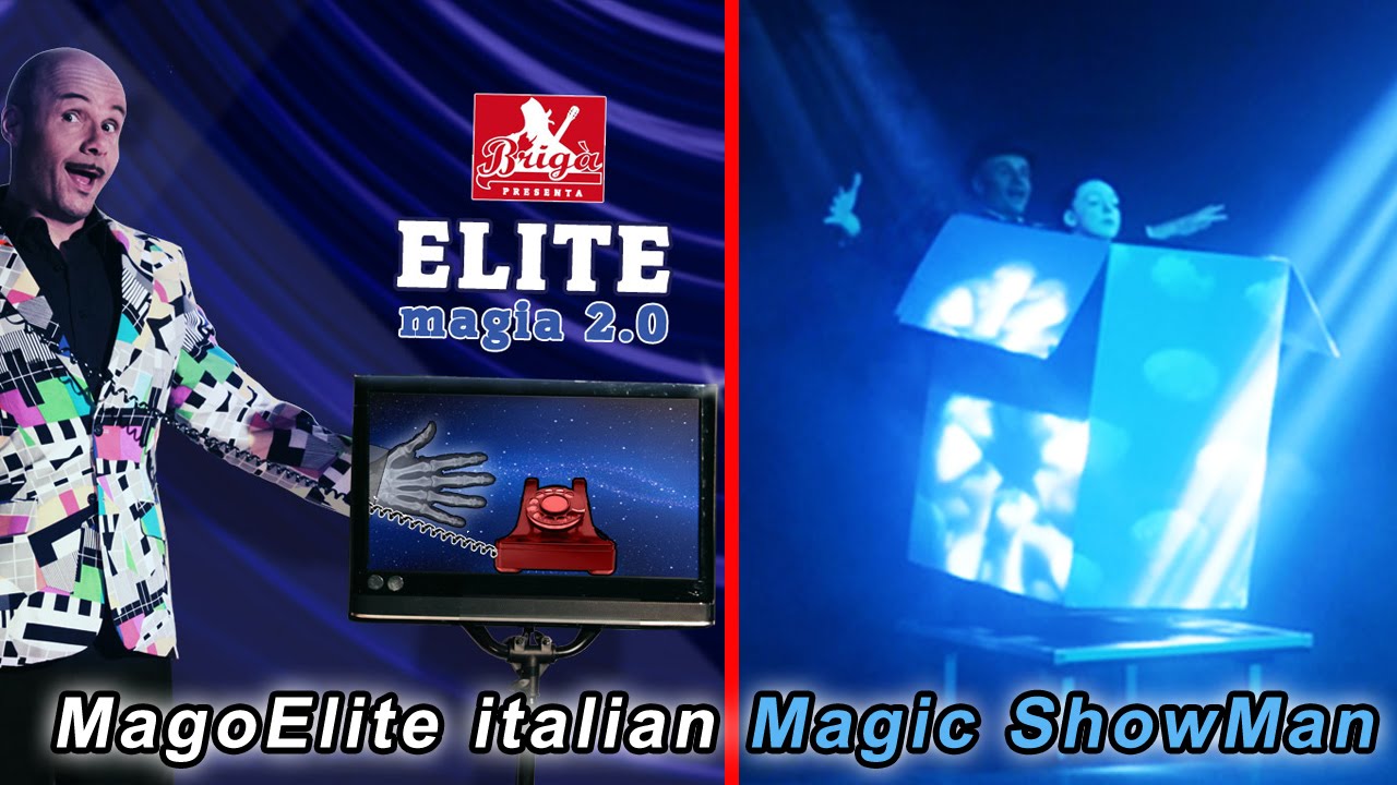 italian magician-entertainer Mago Elite - Showreel - YouTube