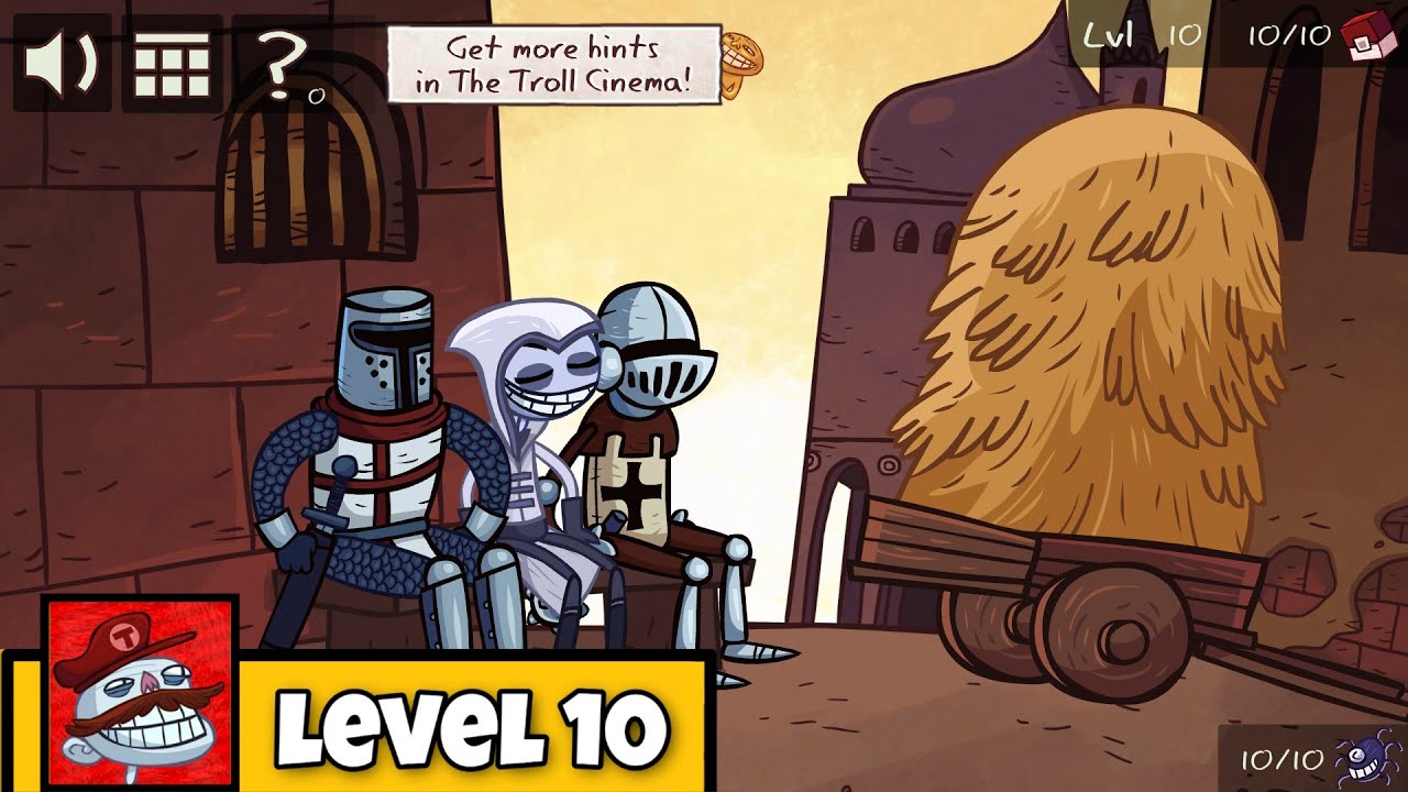 Trollface quest video games level 10 solution - YouTube