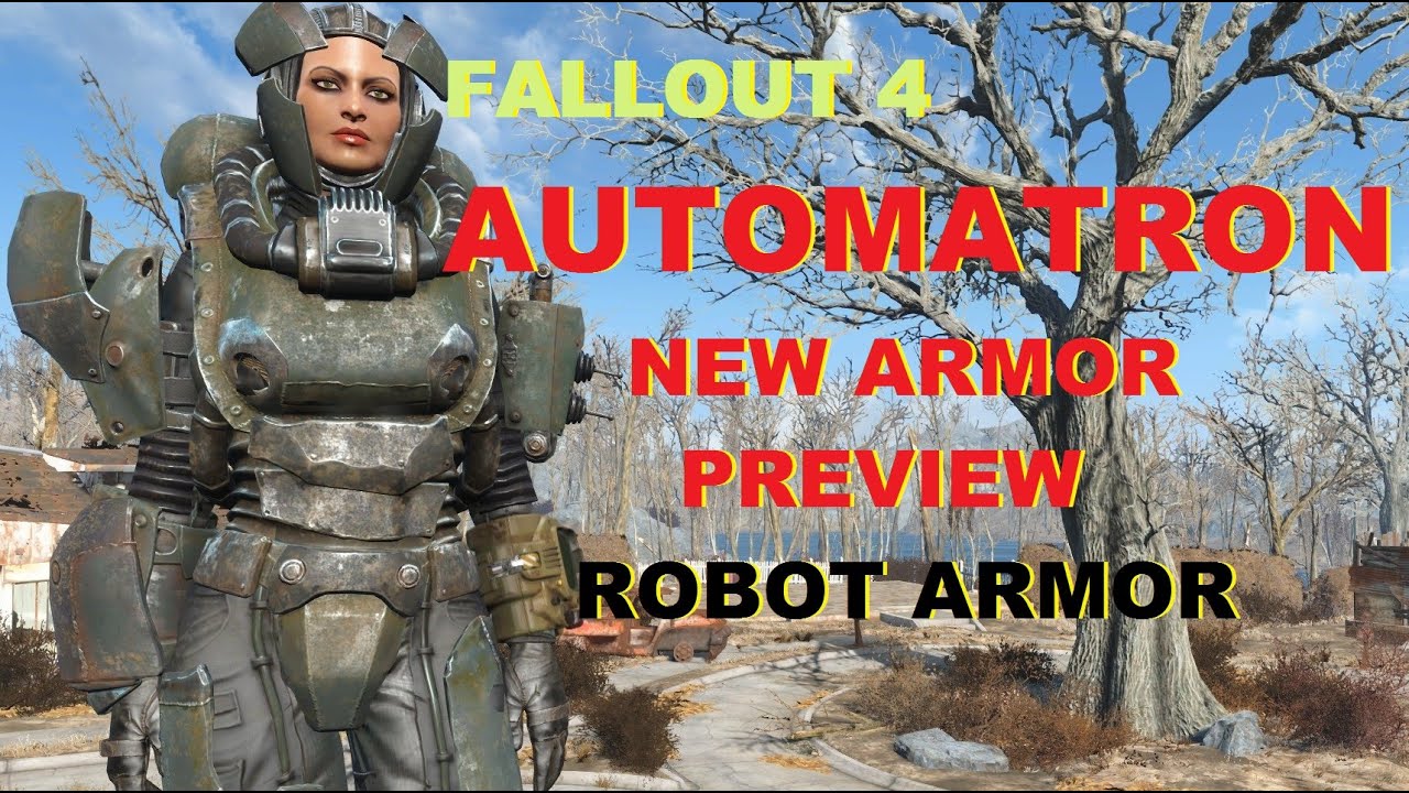 Automatron New Armor Preview: Robot Armor - YouTube