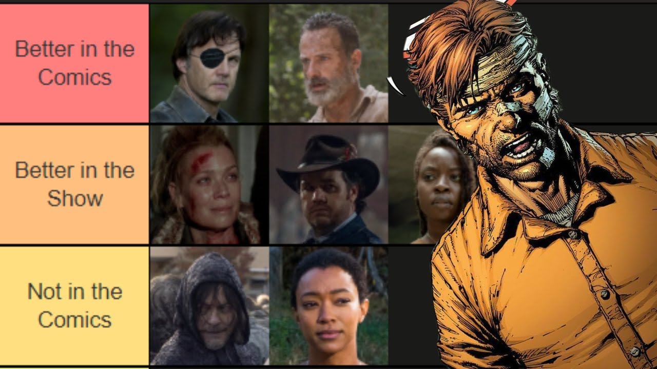 Which Walking Dead Characters are BETTER in the Comics? - Walking Dead ...