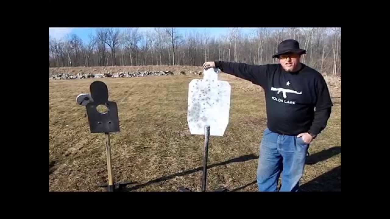 Sub MOA Reactive Silhouette Target test and Review - YouTube